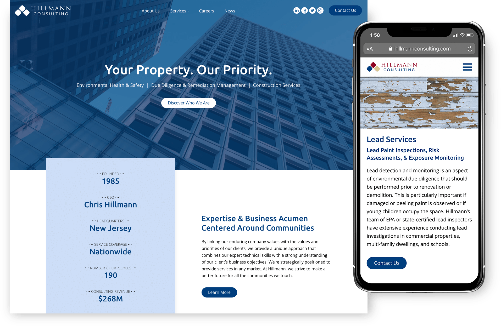 Hillmann Consulting Website – Spitball Creative NJ Advertising Agency Hillmann Consulting Website – Spitball Creative NJ Advertising Agency